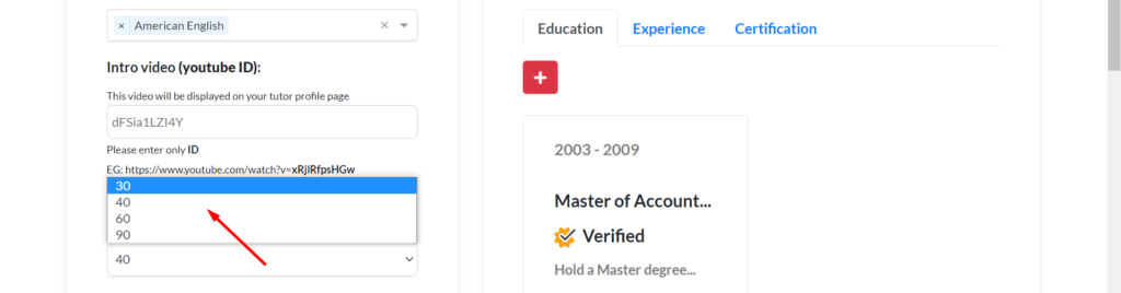 Tutor Profile Management – FAQ – Pinlearn Knowledge base