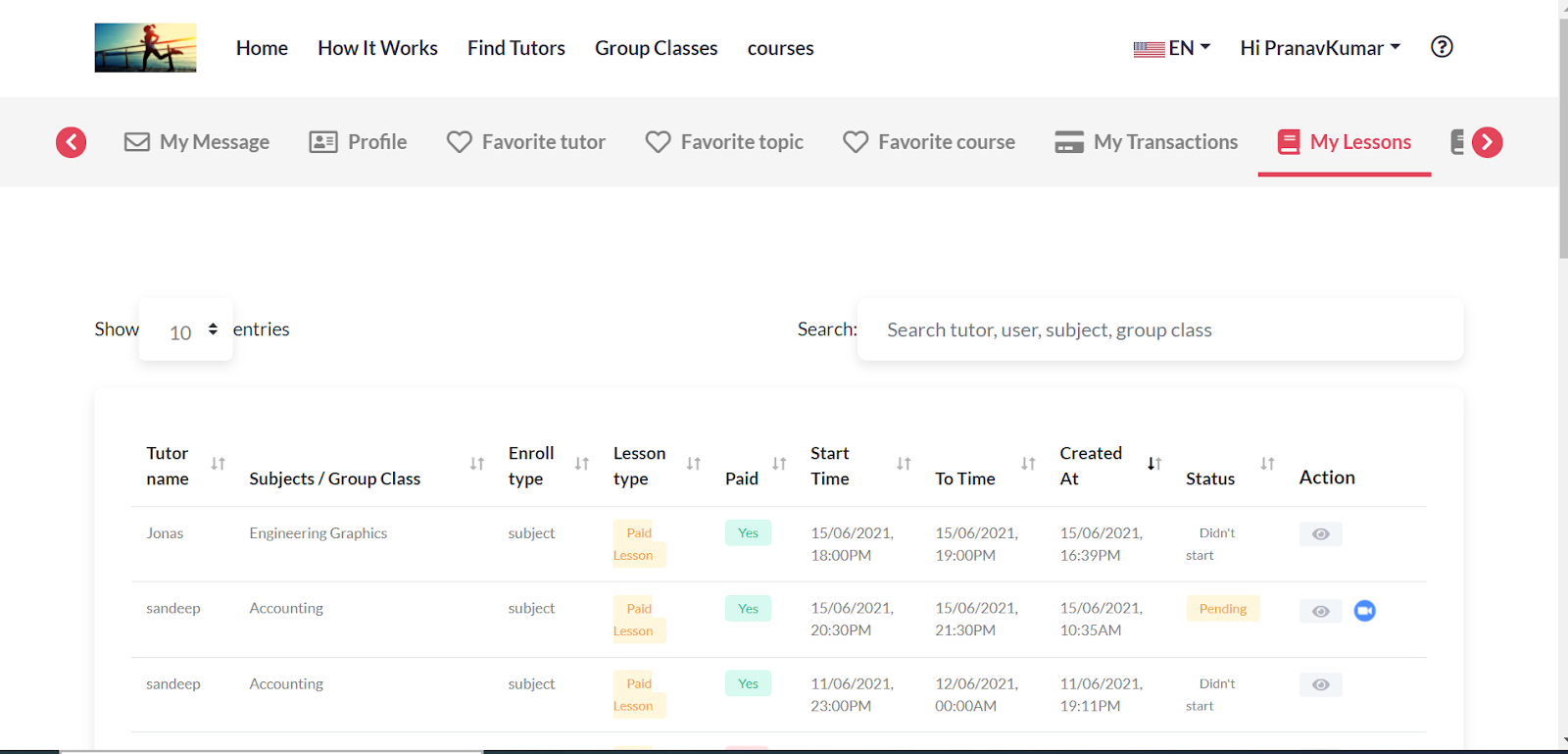 Group Webinar Classes – FAQ – Pinlearn Knowledge base