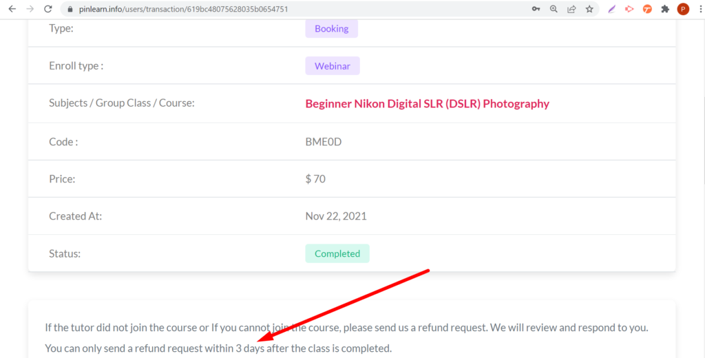 Student Dashboard – FAQ – Pinlearn Knowledge base