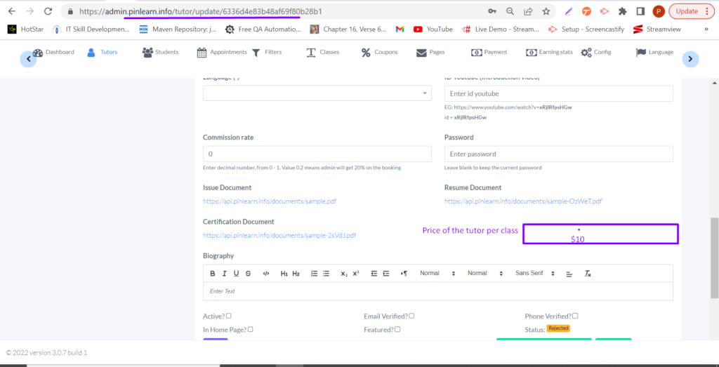Subscription for 1-on-1 Live Classes – Pinlearn Knowledge base